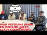War Vets and Zanu PF Central Committee members publicly tell Mnangagwa ...