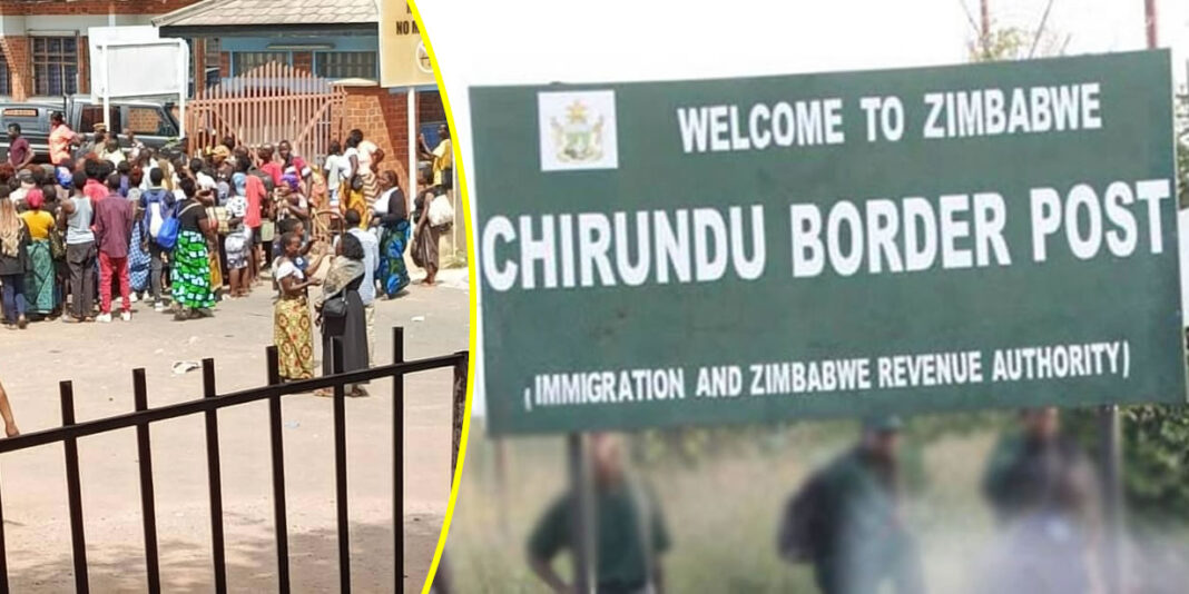 Chaos at Chirundu Border Post as Zimbabweans and Zambians fight: Angry ...