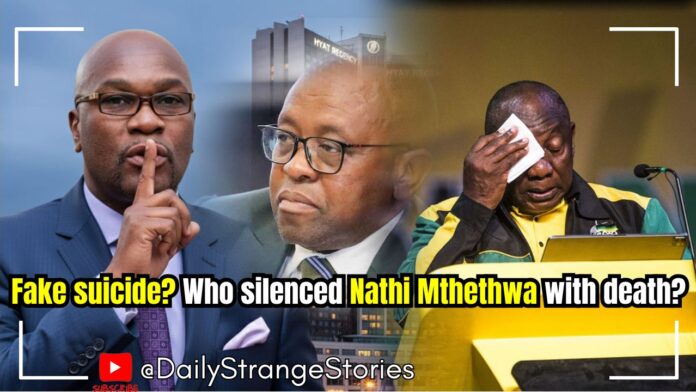 Fake Suicide? The Shocking Truth About Former Minister and Ambassador Nathi Mthethwa’s Death ...