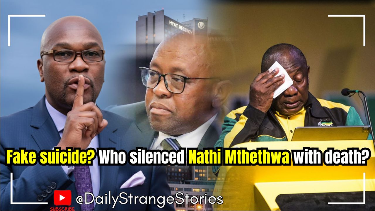 Fake Suicide? The Shocking Truth About Former Minister and Ambassador Nathi Mthethwa’s Death ...