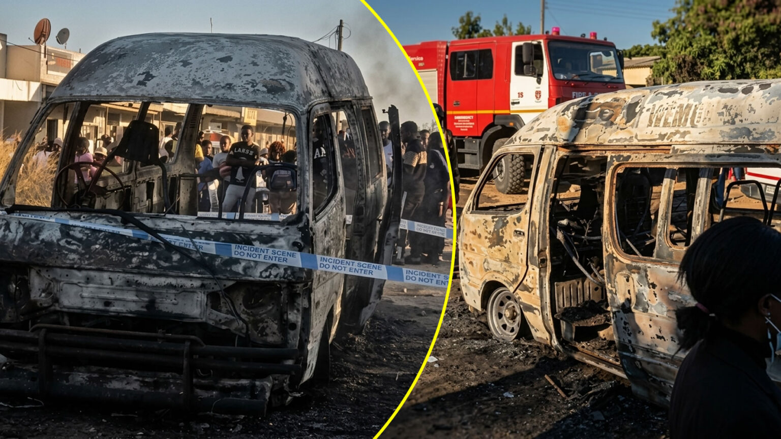 Shocking details emerge as overloaded Gweru kombi catches fire and ...